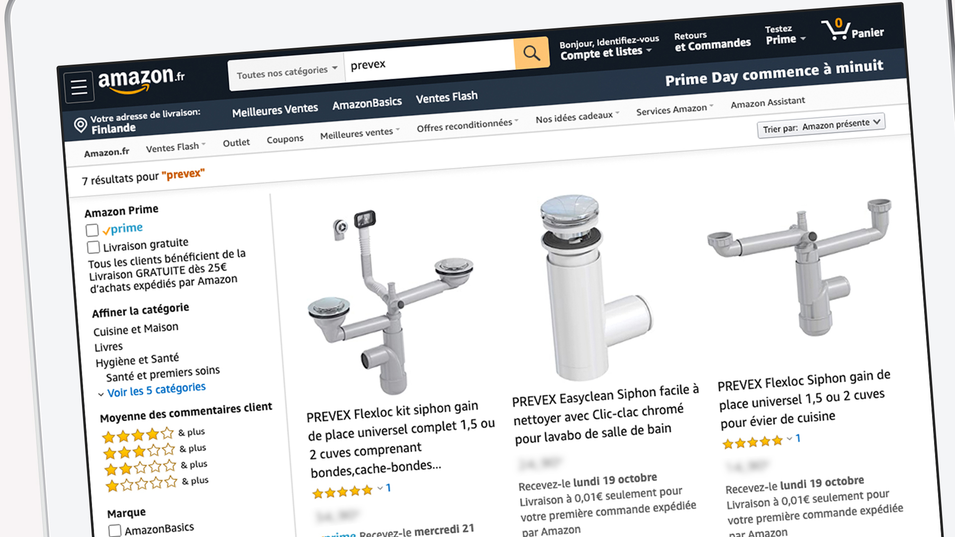 Prevex enters into e-commerce on Amazon France - Prevex